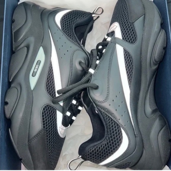 Dior | Shoes | Dior B22 Black And Silver | Poshmark